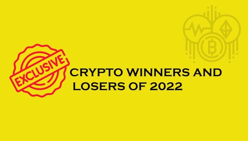 HiTechies Exclusive :Top 5 Crypto Winners and Losers in 2022